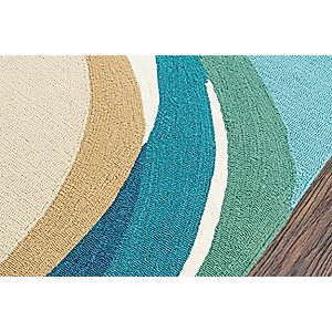 Momeni Rugs Veranda Collection Area Rug, 5' x 8', Blue