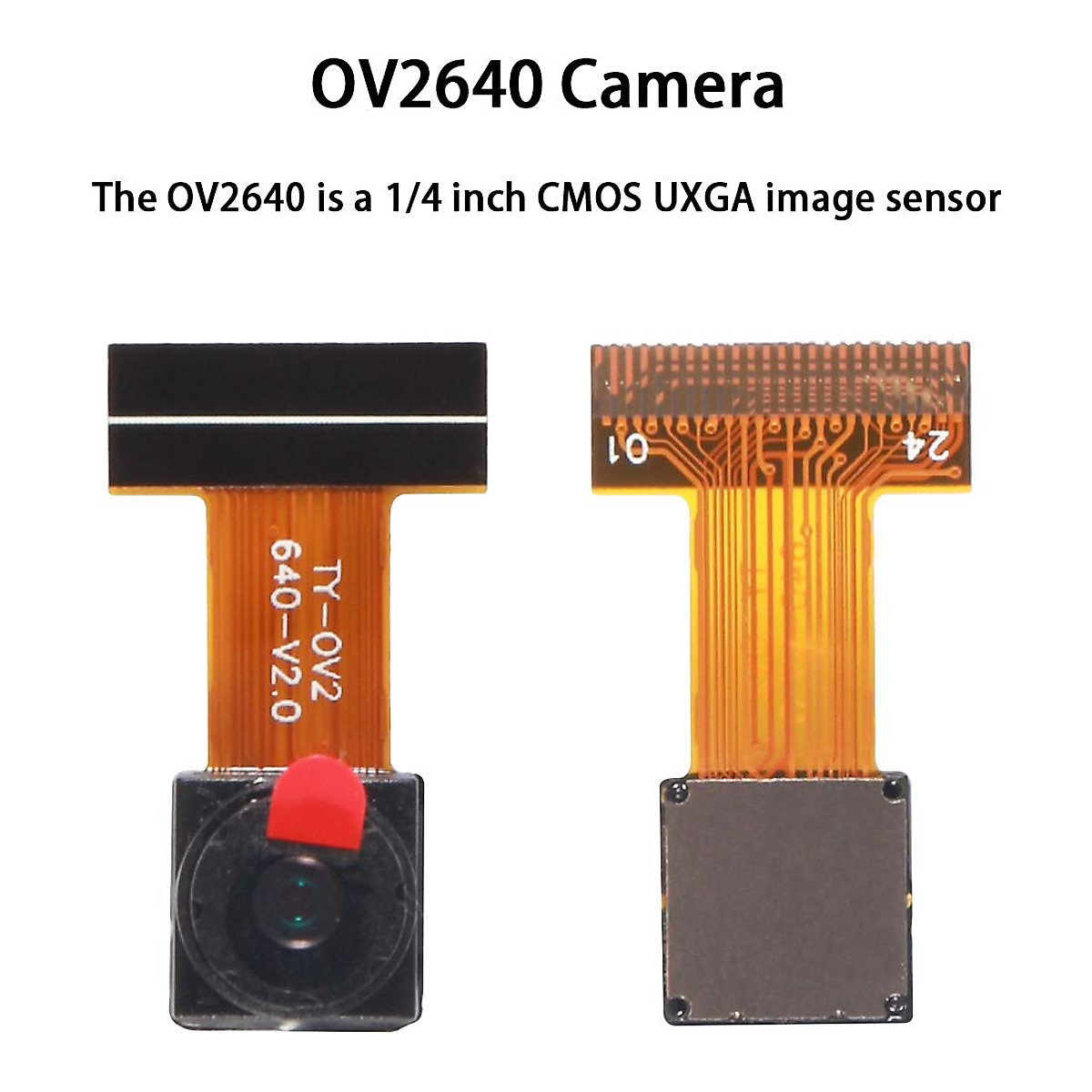 Aokin ESP32-CAM Camera Module, ESP32 Development Board WiFi and Bluetooth with OV2640 2MP Camera for Arduino, 1 Pcs