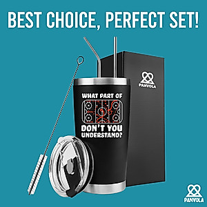 What Part of Don't You Understand Hockey Gifts Vacuum Insulated Tumblers Hockey Player Gifts Funny Sarcastic Coach Travel Mug (20 oz)