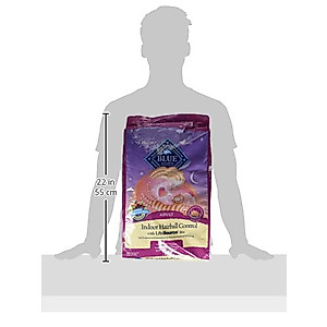 Blue Buffalo Tastefuls Natural Dry Food for Adult Cats, Hairball Control, Chicken & Brown Rice Recipe, 15-lb. Bag