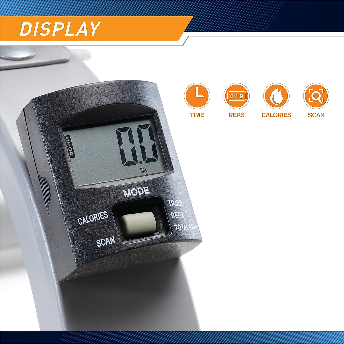 Marcy Portable Mini Pedal Exercise Cycle Compact Bike with Adjustable Manual Resistance, 8 Pounds NS-912