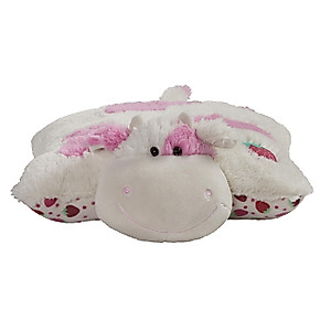 Pillow Pets Sweet Scented Strawberry Cow Stuffed Animal Plush Toy