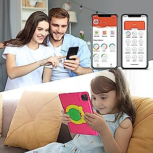 ANYWAY.GO Kids Tablet 10 inch Tablet for Kids Android 12 Tablet 2GB 32GB Children Learning Tablet, Parent Controls, Kidoz Pre-Installed Bluetooth WiFi Tablet Kids with Shock-Proof Case