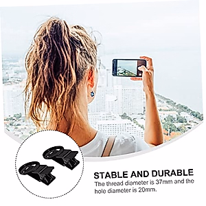 Hemobllo 4 Pcs Phone Lens Clip Fotos Camera Filter Camera Lenses Fish Eyes Lens Cell Phone Camera Lens Kit Fisheye Lens for Phone Universal Phone Photo Lens Clips Phone Lens Clips Kit Phone