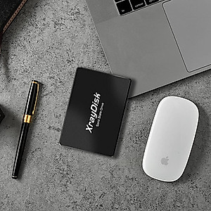 Xraydisk Sata3 1TB 3D NAND TLC 2.5 Inch SATA III Internal Solid State Drive SSD (Read Speed up to 540 MB/s) Compatible with Laptop & PC Desktop (1TB, Black)