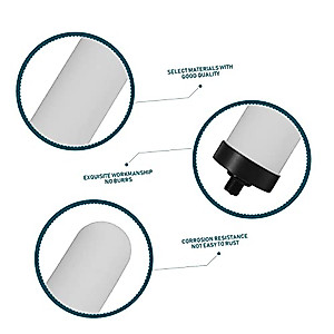 ULTECHNOVO Filter Element Water Purifier Water Filter Replacement Water Filter Pitcher Ceramic Water Filter Replacement Ro Filter Plastic Plate Pearlescent White