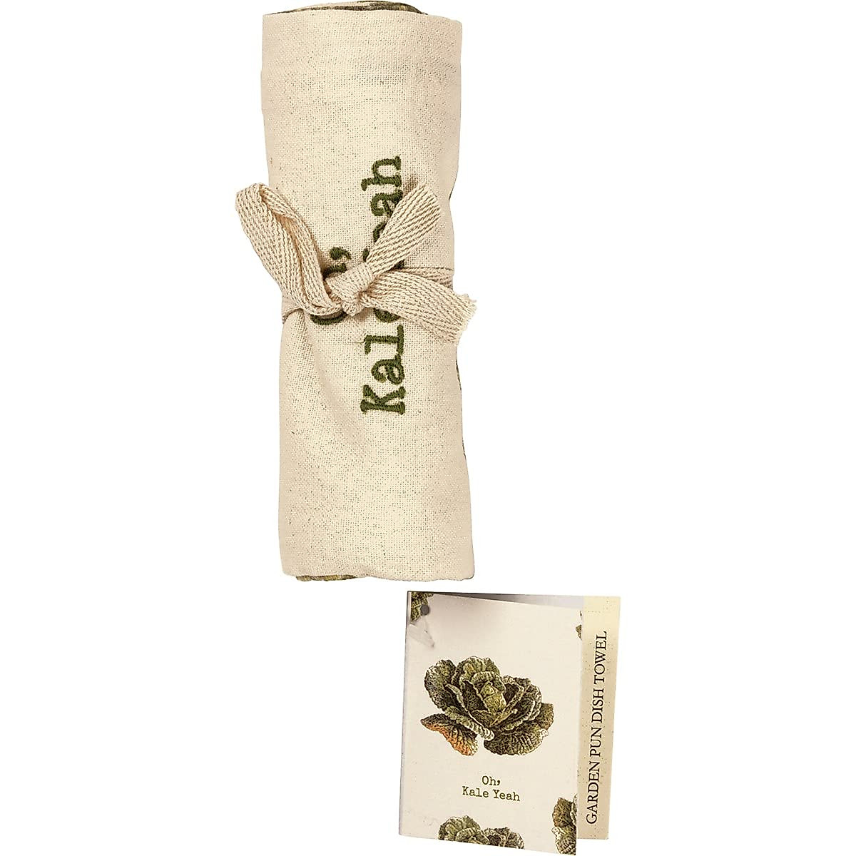 Primitives by Kathy Oh, Kale Yeah Decorative Kitchen Towel