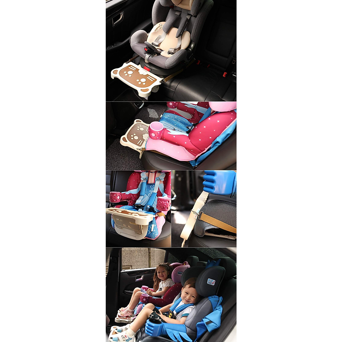 Beberoot Kids Car Seat Foot Rest - Protect Your Kids Knees with Footrest