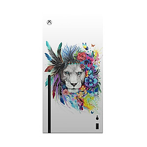 Head Case Designs Officially Licensed Pixie Cold King Of The Lions Art Mix Vinyl Sticker Gaming Skin Decal Cover Compatible With Xbox Series X Console and Controller Bundle