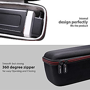 LTGEM EVA Hard Case for Brother ADS-1250W / ADS-1700W / ADS-1200 Wireless Document Scanner - Protective Carrying Storage Bag