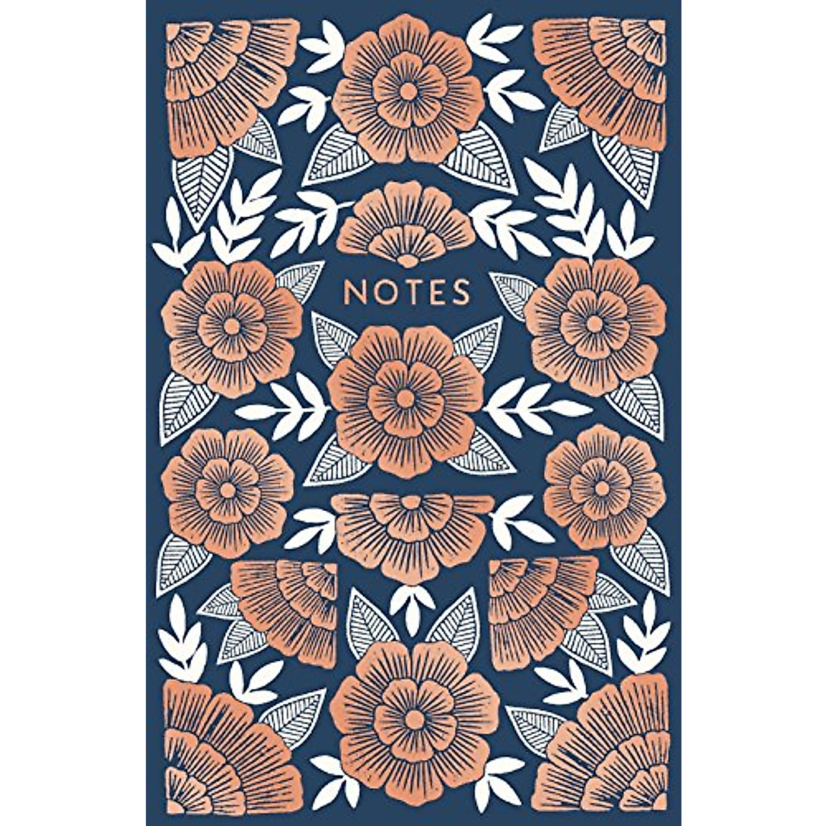 Rose Gold Notebook Set: Two Foil-Stamped Notebooks