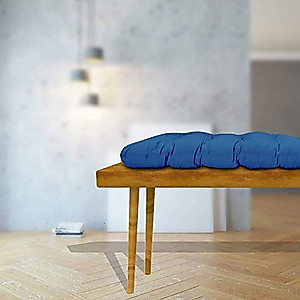 Trendcode Cushion Set for Rocking Chairs Non-Slip Chair Pad (Blue)