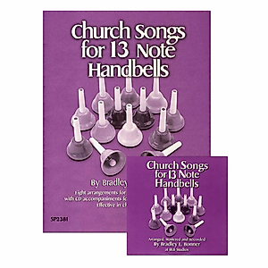 Bonner Church Song Book for 13-Note Handbells plus CD (8 Songs; All Ages)
