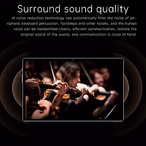 10.1 inch X5 Pro Tablet, 4+32G Full Screen Tablets with Dual SIM Card Slots, Android 8, 1280x800 HD, WiFi, Bluetooth, GPS, 2MP/5MP Camera (Blue)