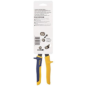 IRWIN 21304ZR Tin Snip, Multi Purpose, 11-3/4-Inch (21304)