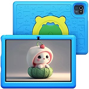 Tablet for Kids 10" Android 12 Kids Tablet with 2GB RAM, 32 GB ROM, Dual Camera, Bluetooth, 5000mAh Battery