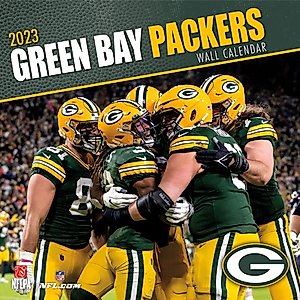 Green Bay Packers 2023 12" x 12" Team Wall Calendar