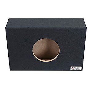 Atrend 8SVME BBox Series 8" Single Shallow Hyper Vented Enclosure, Black