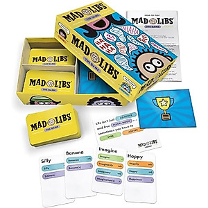 Looney Labs Mad Libs: The Game - Classic Fun for Family Game Night