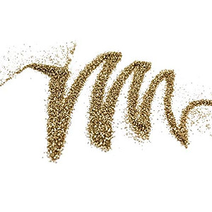 Extra Fine Biodegradable Glitter for Body Decoration, Cosmetics, Crafts, DIY Projects. Made from Plant Cellulose, Earth Friendly (1/4 Ounce, Bronze)