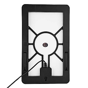 Richer-R Solar Panel, 9V 3W Solar Board Waterproof 93% Light Transmittance Poly Silicon Solar Cell 9 Volt Monocrystalline Solar Panel,up to 93% Tansmittance