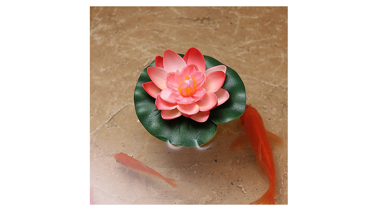 Floating Lotus Pads for Pool & Garden Decor - 12 Pcs