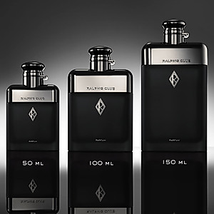 Ralph Lauren FRAGRANCES Ralph's Club - Parfum - Men's Cologne - Woody & Ambery - With Lavandin, Vetiver, Cardamom, and Patchouli - Intense Fragrance - 1.7 Fl Oz