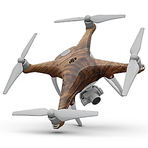 Design Skinz Design Skinz Raw Wood Planks V11 Full-Body Wrap Decal Skin-Kit Compatible with The Drone DJI Phantom 4