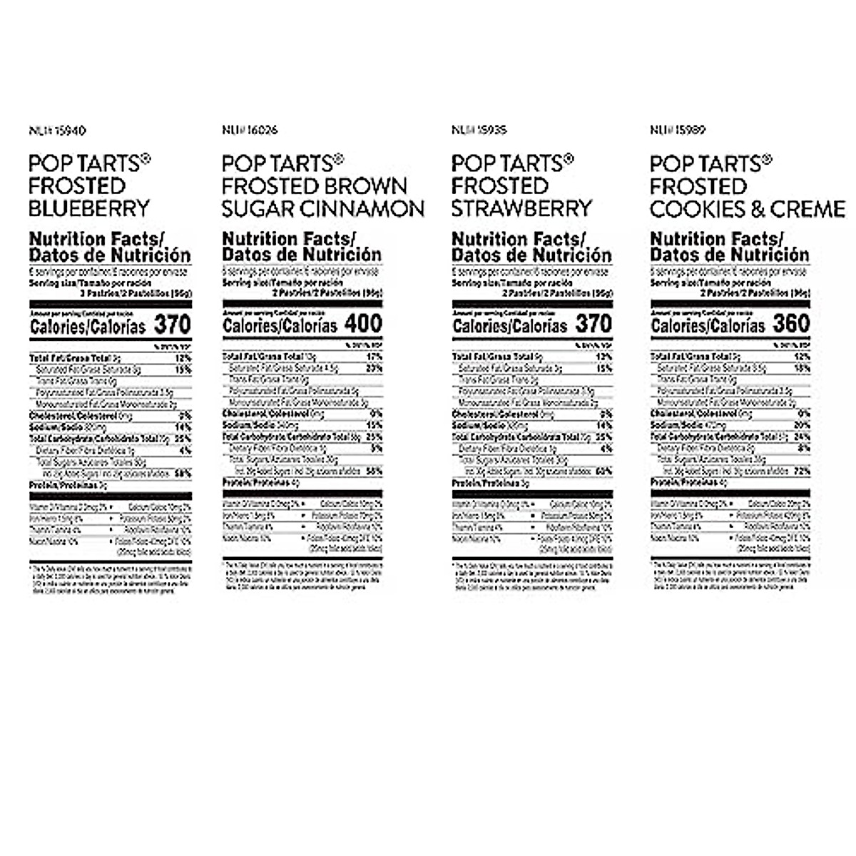 Pop-Tarts Toaster Pastries, Breakfast Foods, Kids Snacks, Variety Pack (5 Boxes, 60 Pop-Tarts)