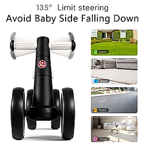 LOL-FUN Baby Balance Bike 1 Year Old, Toys for 1 Year Old Boy and Girl Gifts, Boy First Birthday Gift for One Year Old