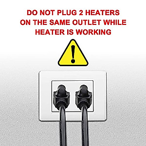 Bucket Heater - Immersion Water Heater 1500W Hot Tub Water Heater with Timer Auto Shut Off Submersible with 304 Stainless-Steel Guard for Inflatable Pool Heater Home Tank Travel Winter Kiddle Pool