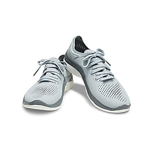 Crocs Men's LiteRide 360 Pacer Sneakers, Light Grey/Slate Grey, 9 Men