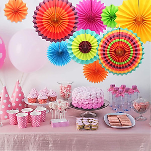 Party Hanging Paper Fan Set, Paper Flower Balls, Birthday Parties, Wedding Events, Holiday Decorations