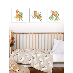WallPops WPFA3768 King of The Jungle Wall Decal, Orange