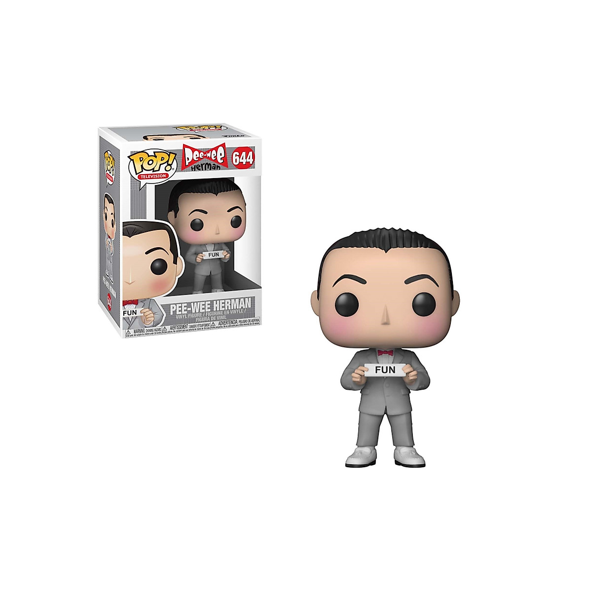 Funko POP! TV: Pee wee's Playhouse Pee Wee Herman Collectible Figure, Multicolor