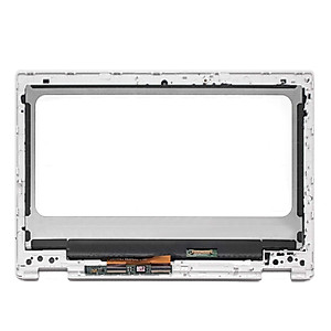 Replacement LCD Touchscreen Display Assembly + Bezel Compatible with Acer Chromebook R11 CB5-132T N15Q8 White