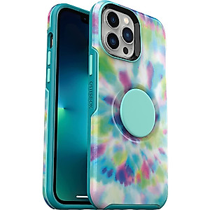 OtterBox iPhone 13 Pro Max & iPhone 12 Pro Max Otter + Pop Symmetry Series Case - Day Trip (Graphic), Integrated PopSockets PopGrip, Slim, Pocket-Friendly, Raised Edges Protect Camera & Screen