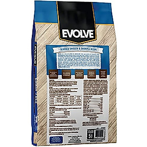 Evolve Pet Food Grain Free Deboned Chicken, Pea and Vegetable Recipe Cat Food Grain Free Deboned Chicken, Pea, and Veggies 3 Pound (Pack of 1)