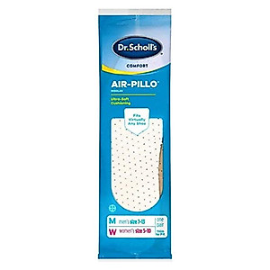 Dr. Scholls Air-Pillo Insoles Unisex (Men 7-13) (Woman 5-10)