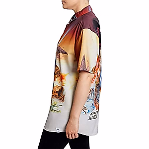 Star Wars The Empire Strikes Back Camp Shirt, X-Large White