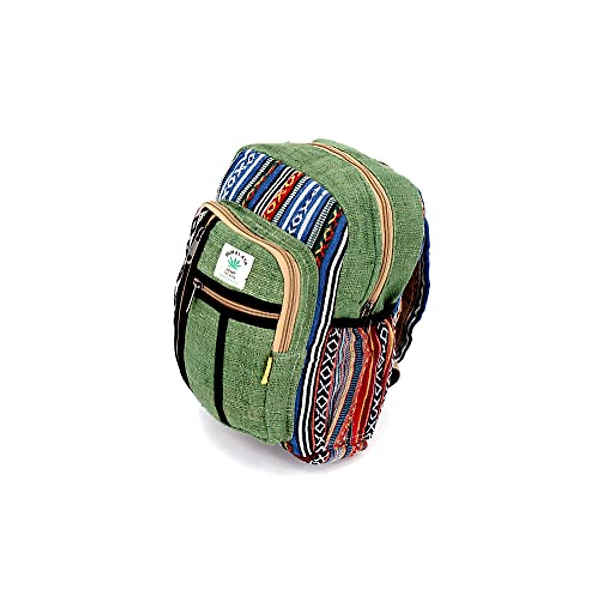 Unique Design100% Himalaya Hemp Backpack Small Backpack Hippie Backpack Festival Backpack Hiking and Tablet Backpack FAIR TRADE Handmade with Love.