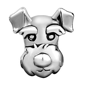 CharmSStory Dog Lucky Cute Puppy Face Animal Charms Funny Beads Charm For Bracelets