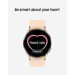 Samsung Galaxy Watch 4 40mm Smart Watch Bluetooth - Pink Gold (Renewed)