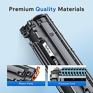 Valuetoner Compatible 125 Toner Cartridge Replacement for Canon 125 (3484B001AA) 1 Black Toner Compatible with Canon ImageClass MF3010, LBP6030w, LBP6000 Printer