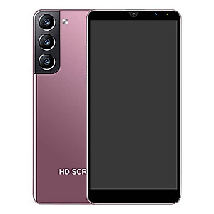 Unlocked Cellphone, Android 6.0 Smartphone 512MB+4G ROM Mobile Cell Phone 5.72 Inch HD Dual SIM for Father Childrens Gift, Purple