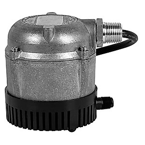Little Giant 1-YS 1/150 HP, 205 GPH , 230 Volt Parts Washer Pump, with 6-Ft. Cord No Plug, Grey, 501036