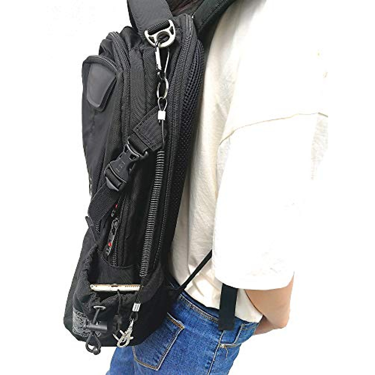 MEINUOKE - Universal Practical Cable Cell Phone Leash, Mobile Phone Safety Tether Lanyard for All Smartphones