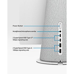 HP Chromebase 21.5" All-in-One Desktop, Intel Pentium Gold 6405U Processor, 4 GB RAM, 128 GB SSD, Rotating Full HD IPS Touchscreen, Chrome OS, Bluetooth Keyboard and Mouse Combo (22-aa0022, 2021)
