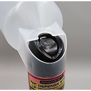 Trap'd - Large Plastic Cone Attachment for Bug Spray Cans, Helps Trap Roaches, Spiders, & Insects Reducing Overspray & Mess