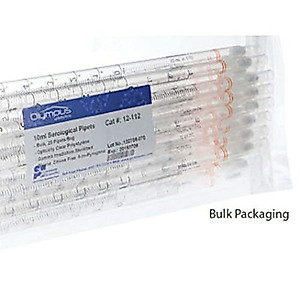 Olympus 5ml Serological Pipets, Bulk, Sterile, 500 Serological Pipettes/Unit